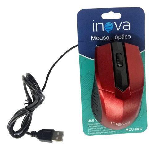 Mouse Óptico Inova Design Moderno 800dpi 100mah - Mouse - Magazine Luiza