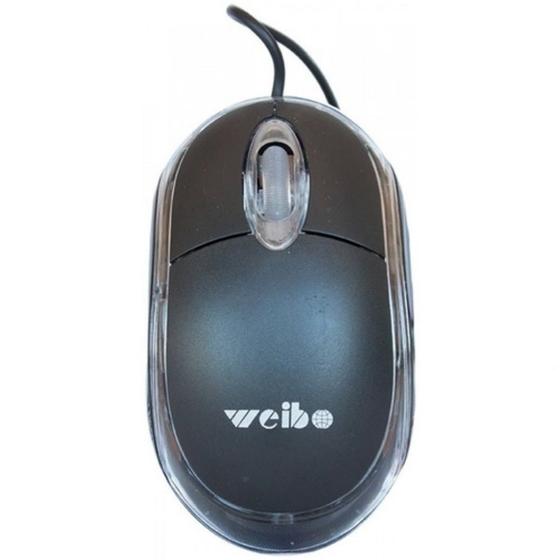 Mouse Óptico PC Weibo 1600DPI C Led - Weibo Profissional - Mouse ...
