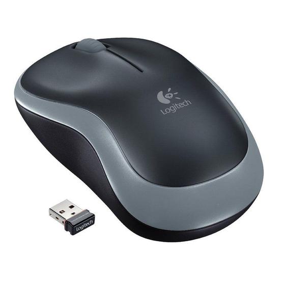 Mouse Optico sem Fio M185 Cinza Logitech - Mouse - Magazine Luiza