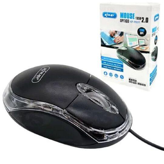 Mouse Óptico Usb 2.0 3 Botões 1200 Dpi Knup - KP-M611 - DS - Mouse - Magazine Luiza