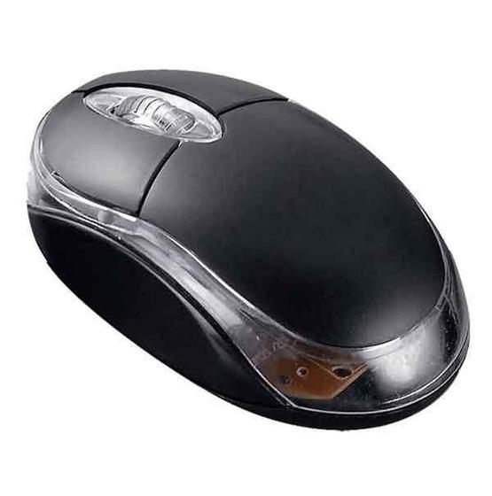 Mouse Óptico USB Com Led para Pc Notebook- Preto - Maxmidia - Mouse ...