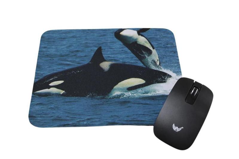 Mouse Pad Coleção 7 Mares, Baleia Orca Projeto Oceanos - Deluzz - Mouse ...