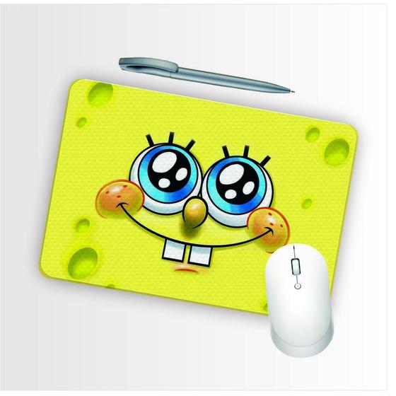Mouse Pad Emborrachado Personalizado Bob Esponja Fofo - Criative Gifts ...