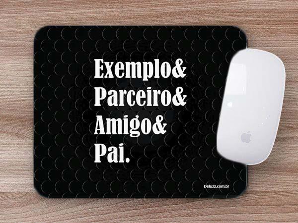 Mouse Pad Emborrachado Personalizado Presente ideal para seu Pai ...