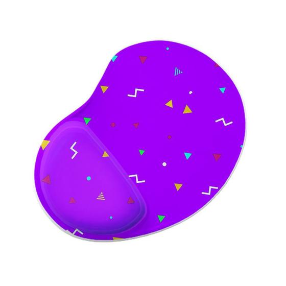 Mouse Pad Ergonomico Gota Roxo Figuras Color - Polo Cat - Mouse Pad ...