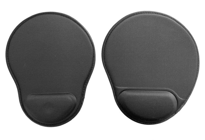 Mouse Pad Ergonômico Preto Apoio De Pulso Desk Pad Pequeno - CMCOVERS ...