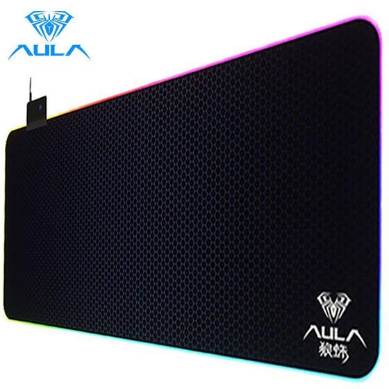 Mouse Pad Game Rgb Lighting Borracha Antiderrapante F-X5 Aula - Mouse ...