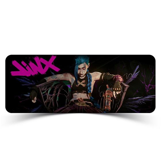 Mouse Pad Gamer League of Legends Arcane Jinx - EMPIRE GAMER - Mouse ...