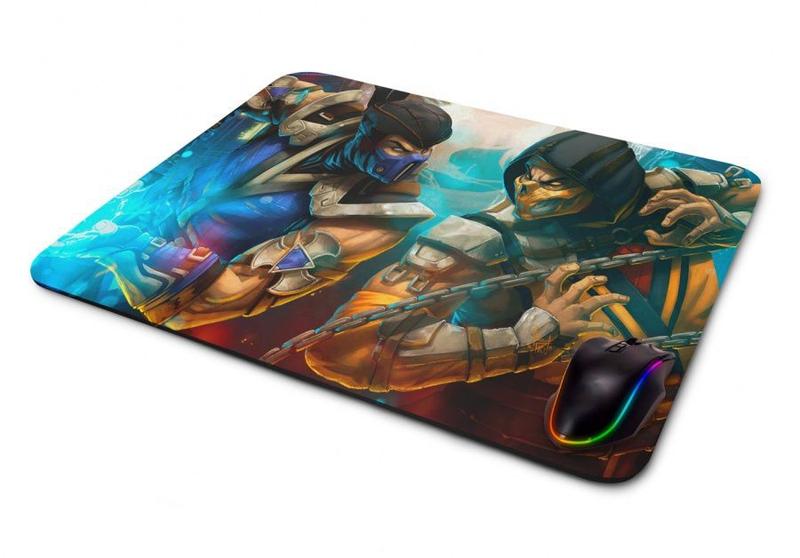 Mouse pad Gamer Mortal Kombat Sub zero x Scorpions - Starnerd - Mouse ...
