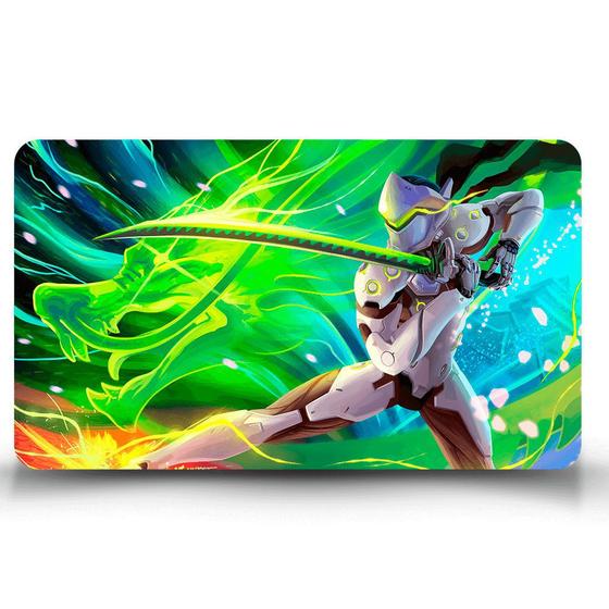 Mouse Pad Gamer Overwatch Genji - Império da Impressão - Mouse Pad ...