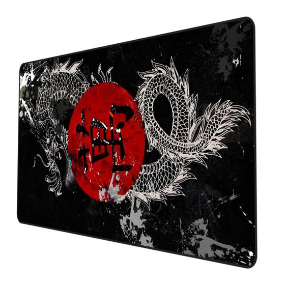 Mouse Pad Gamer Speed Extra Grande 60x30 - Dragão Negro - BIGARTE ...