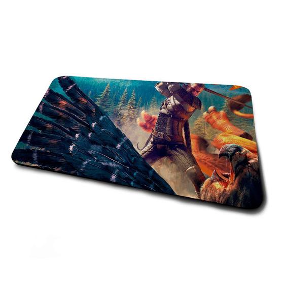 Mouse Pad Gamer The Witcher Geralt e Glifo - Império da Impressão ...