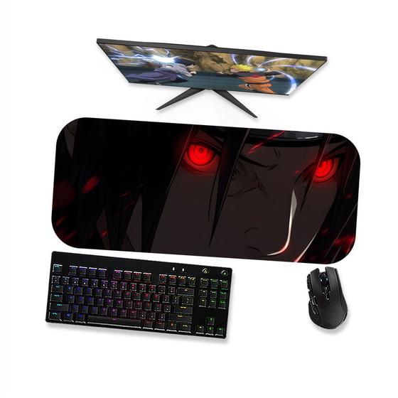 Mouse pad Itachi Uchiha 5 Naruto Anime - Mousepad Gamer 90x40 80x40 ...