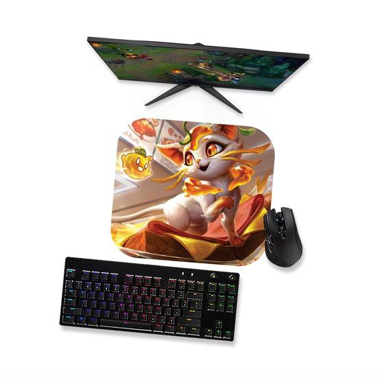Mouse pad Lol Yuumi food spirit 1 - LOL League of legends Mousepad ...