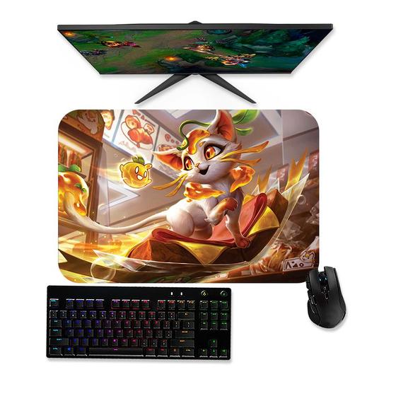 Mouse pad Lol Yuumi food spirit 1 - LOL League of legends Mousepad ...