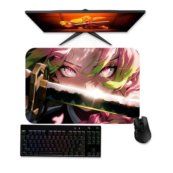 Mouse pad MITSURI KANROJI 2 Demon Slayer Anime - Mousepad Gamer 90x40 ...