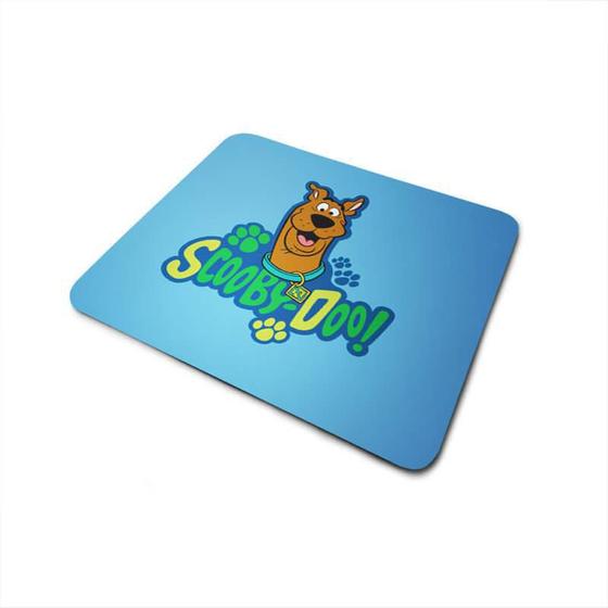 Mouse Pad Scooby Doo Fundo Azul - Malucos Por Personalizado - Mouse Pad ...