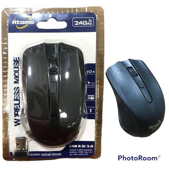 Mouse Sem Fio Atomo MO-2830B - Mouse - Magazine Luiza