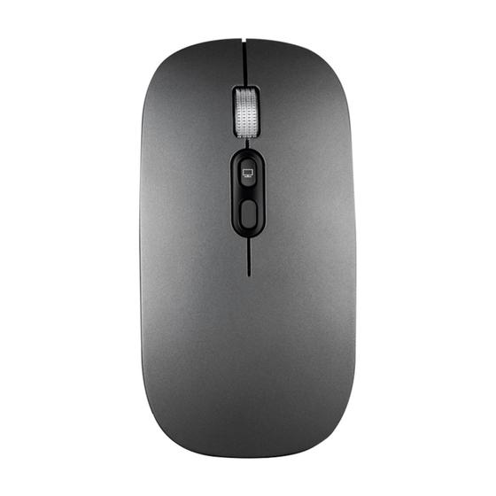 Mouse Sem Fio Bluetooth Recarregavel Compatível Com Macbook Air Pro ...