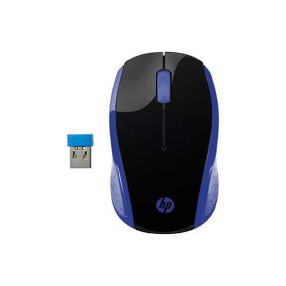 Mouse sem fio HP 200 Oman 2.4Ghz Azul - Mouse - Magazine Luiza