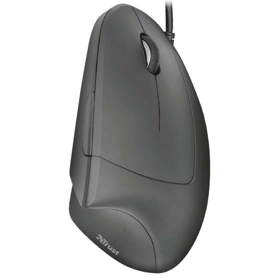 Mouse trust vertical ergonômico verto led azul 6 botões 22885 - Mouse ...