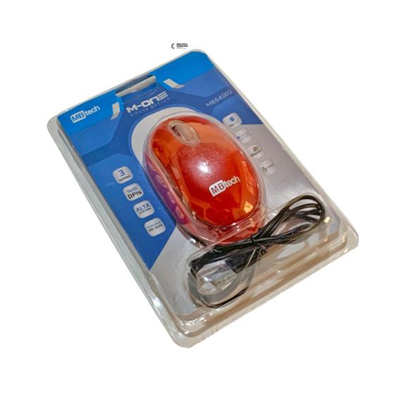Mouse Usb Com Fio Mb-tech - MB TECH - Mouse com Fio - Magazine Luiza