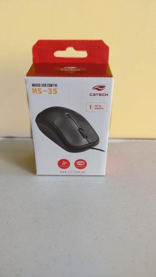 Mouse usb com fio ms-35 - c3Tech - Mouse com Fio - Magazine Luiza