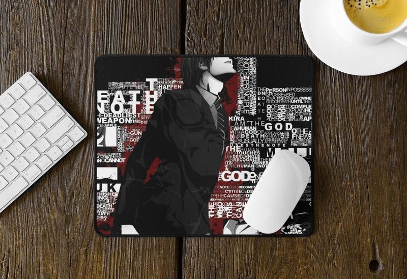 Mousepad Death Note Light Yagami Modelo 1 - Like Geek - Mouse Pad ...