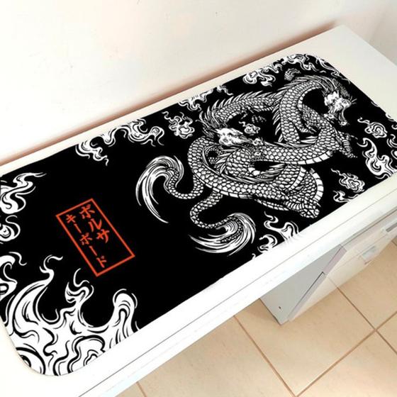 Mousepad Dragão Chinês 90x40 Personalizado Gamer Pc Design - Excelência ...