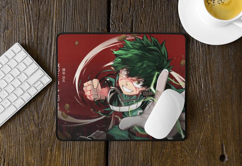 Mousepad Izuku Midoriya Boku No Hero Like Geek Mouse Pad Magazine