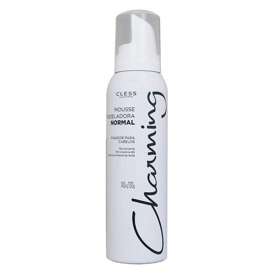 Mousse Charming Fixadora Normal 140ml - CLESS - Modelador e Fixador de ...
