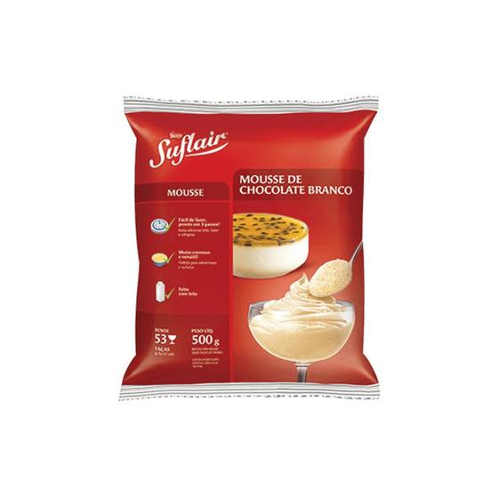 Mousse De Chocolate Branco Suflair 500G Nestlé - Nestle - Mousse ...