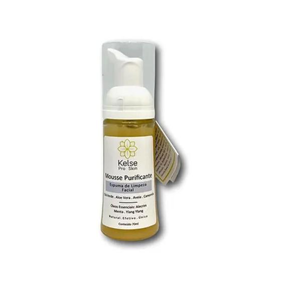 Mousse Purificante Espuma de Limpeza - 70 ml - Natural e Vegano Kelse ...