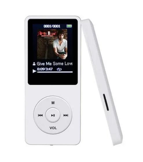 Mp3 Mp4 Player Slim Multimídia Bluetooth Rádio Fm Micro Sd - GN - MP4 ...
