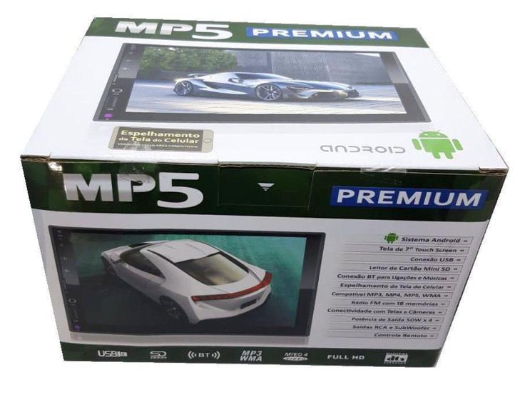 Mp5 premium 2 din android bluetooth gps 7" espelhamento usb - E-TECH - Central Multimídia para ...