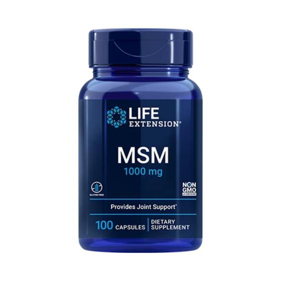 Msm 1000 mg 100 capsules - Life Extension - Fitoterápicos e Vitaminas ...