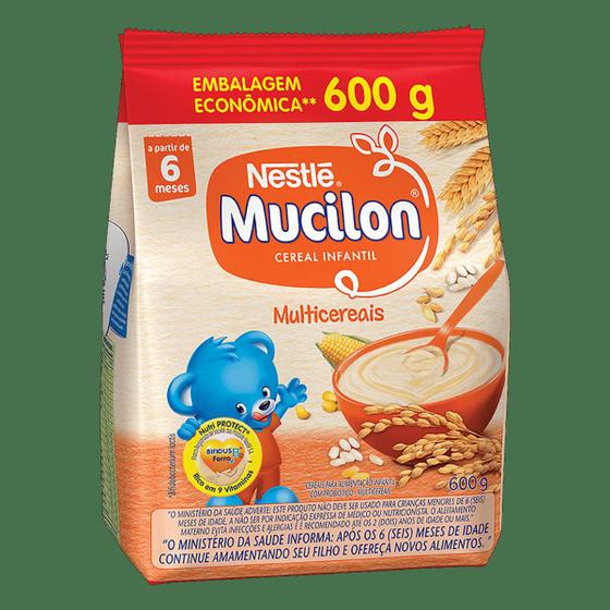 Mucilon Multicereais 600g - Nestlé - Cereal Infantil - Magazine Luiza