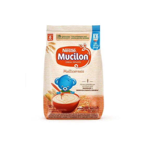 Mucilon Multicereais Cereal Infantil 180g - Nestlé - Cereal Infantil ...