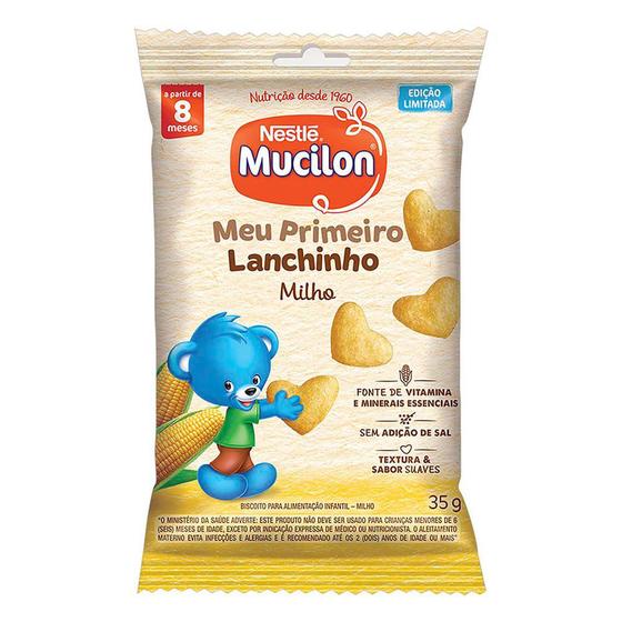 Mucilon Primeiro Lanchinho 35gr Milho - Flocos de Cereal - Magazine Luiza