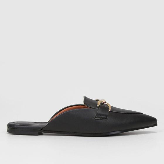 Mule Vizzano Bico Fino Detalhe Aviação Metal - Mule Feminino - Magazine ...