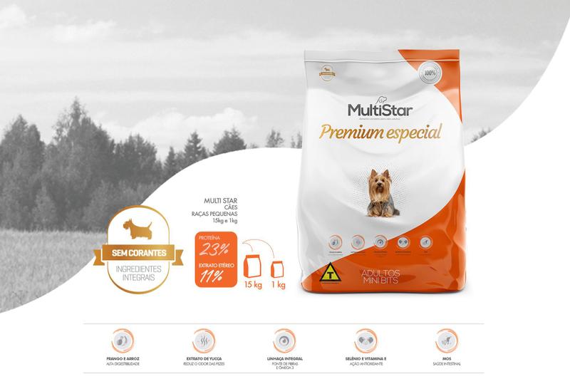 MULTI STAR MINI BITS 15 kg ENTREGA NO MESMO DIA! - Star Foods - Rebite ...