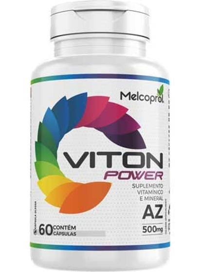 Multi Vitamínico Viton Power 60 Cápsulas - Melcoprol - Multivitamínico ...