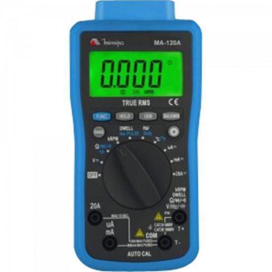 Multímetro Automotivo Ma-120A Azul Minipa - Multímetro - Magazine Luiza