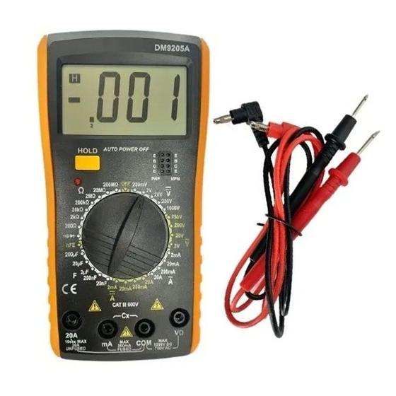Multímetro Digital com Display DM9205A - Gici Tools - Multímetro ...