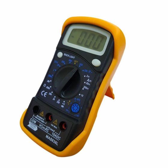 Multímetro Digital com Sensor de Temperatura - Fertak Tools - Multímetro - Magazine Luiza