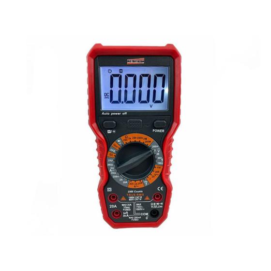Multímetro Digital Corrente Resistência Tensão Capacitância Diodo ...