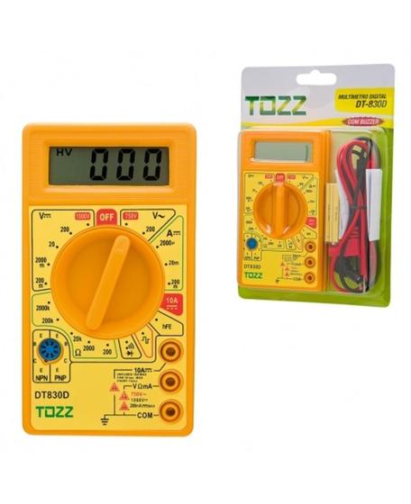 Multimetro Digital Dt-830d C/ Buzzer Tozz - Multímetro - Magazine Luiza