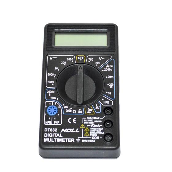 Multímetro Digital DT832 - Ref: 233.0001 NOLL - Multímetro - Magazine Luiza