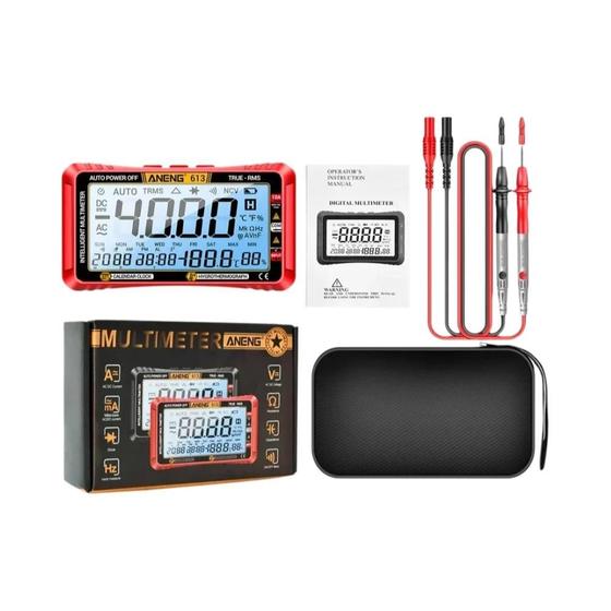 Multímetro Digital Inteligente ANENG 613 612 3 Em 1 Medidor De Tensão ...