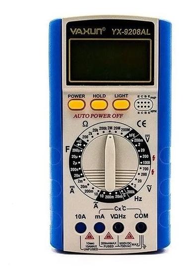 Multimetro Digital Professional Yaxun Yx-9208al - Ya Xun - Multímetro - Magazine Luiza